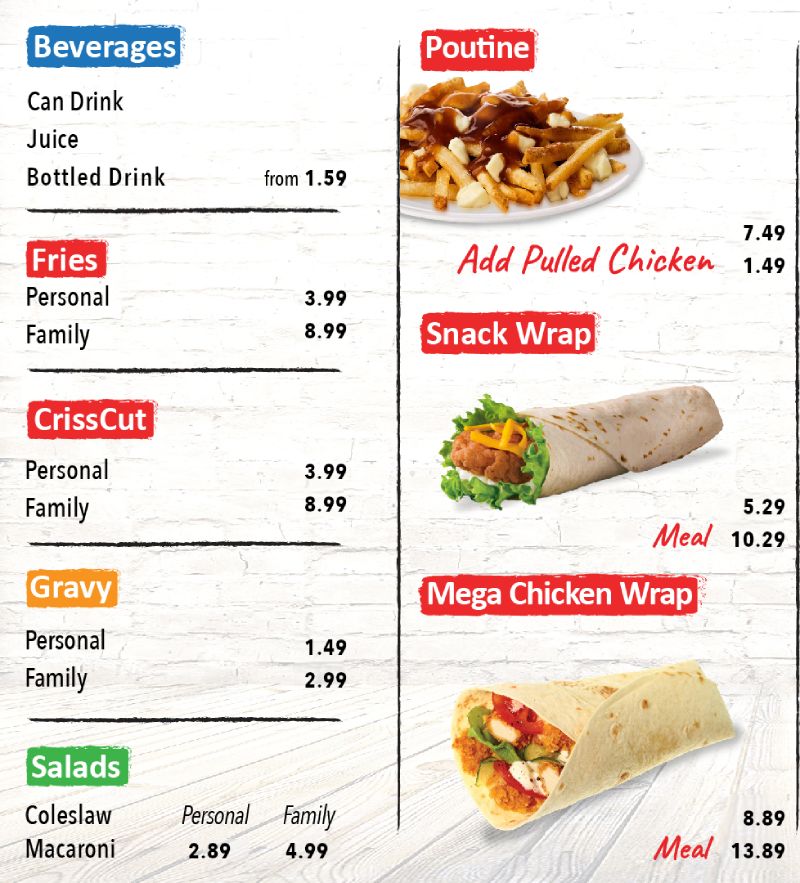 Dixie Lee Fried Chicken | The Best Fast Food Restaurant in Bancroft